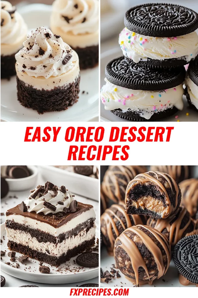 22 Oreo Dessert Recipes - FXP Recipes